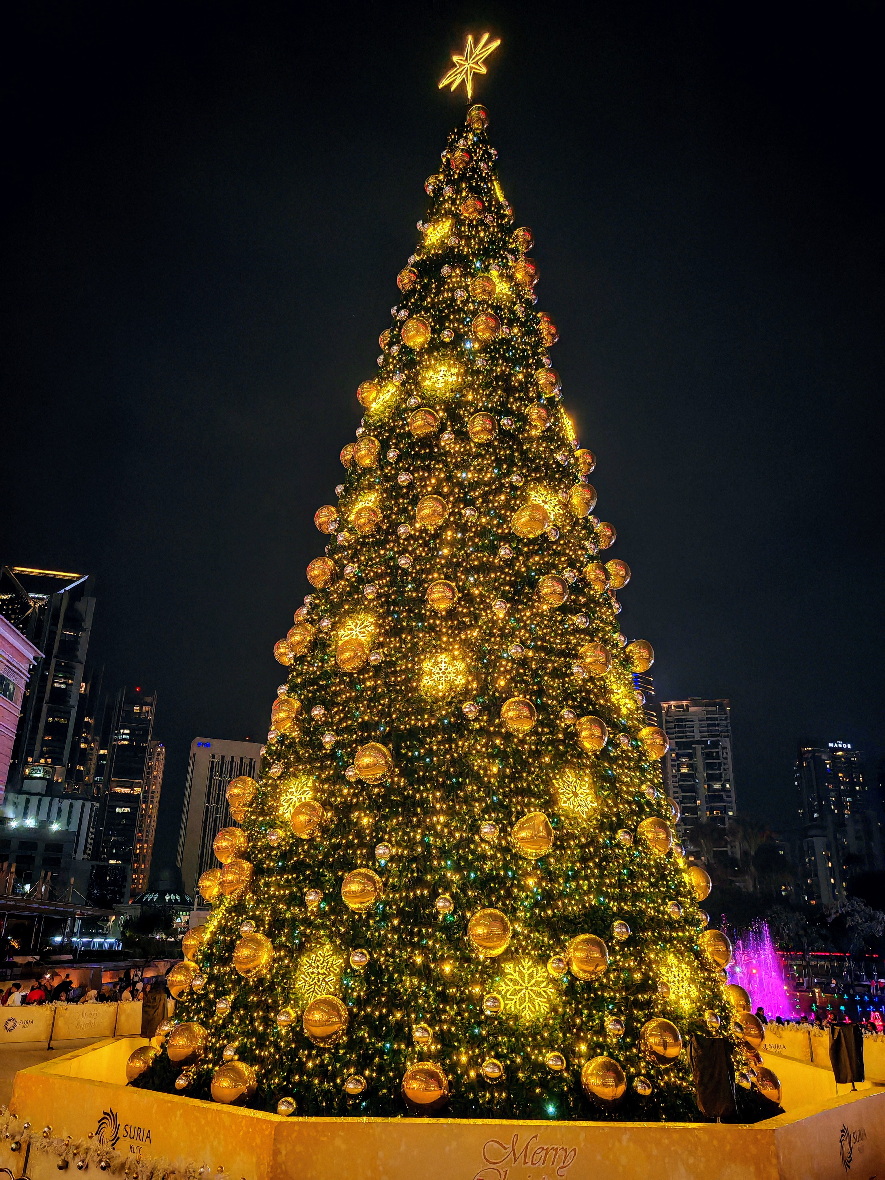 KLCC Christmas Tree – daily musings
